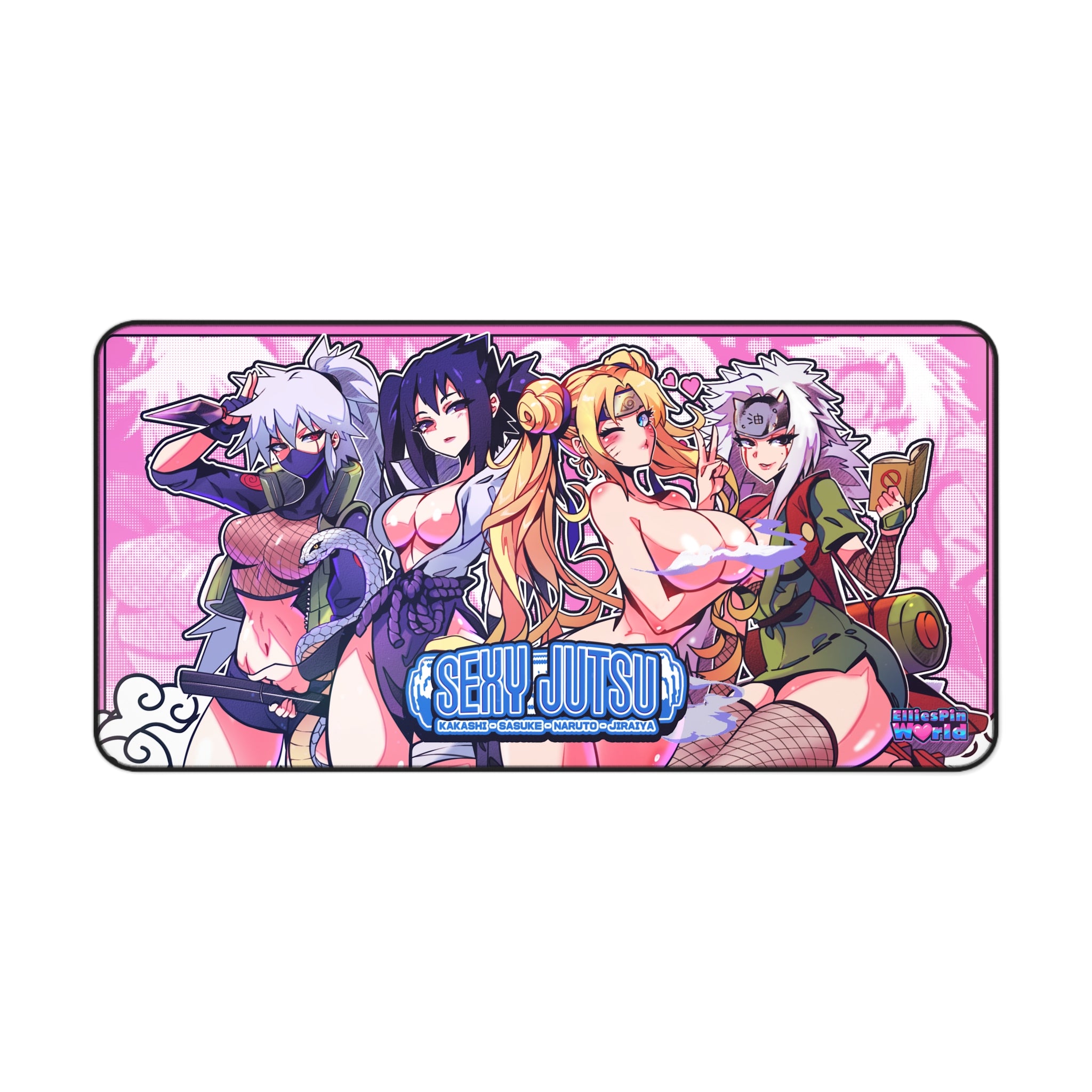 Gender Bender Sexy Jutsu Desk Mat – Ellies Pin World